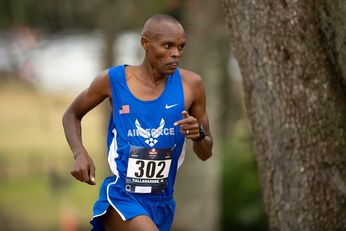 This airman is the fastest long distance runner in the Air Force