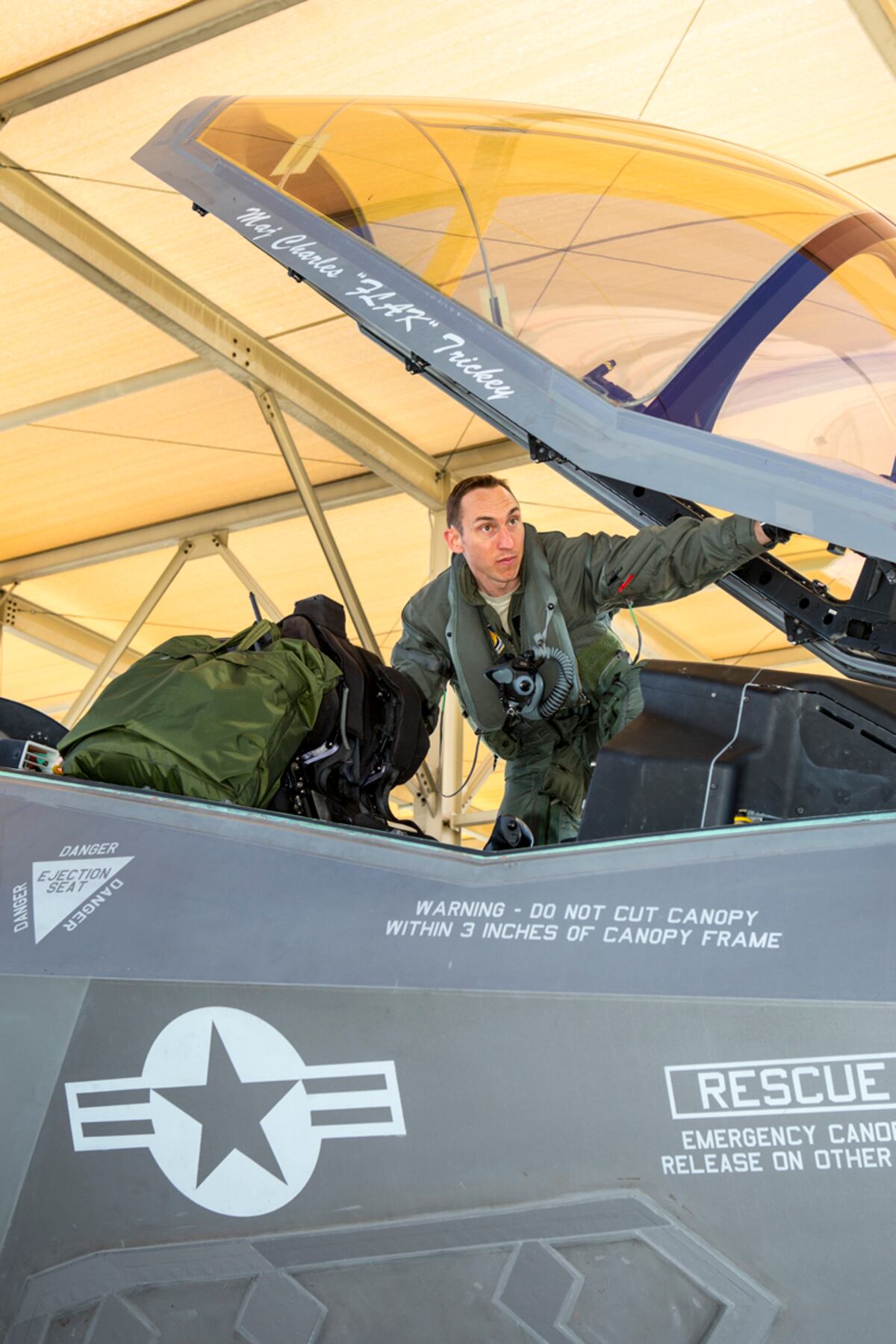 A Day in the Life of an F-35 Test Pilot