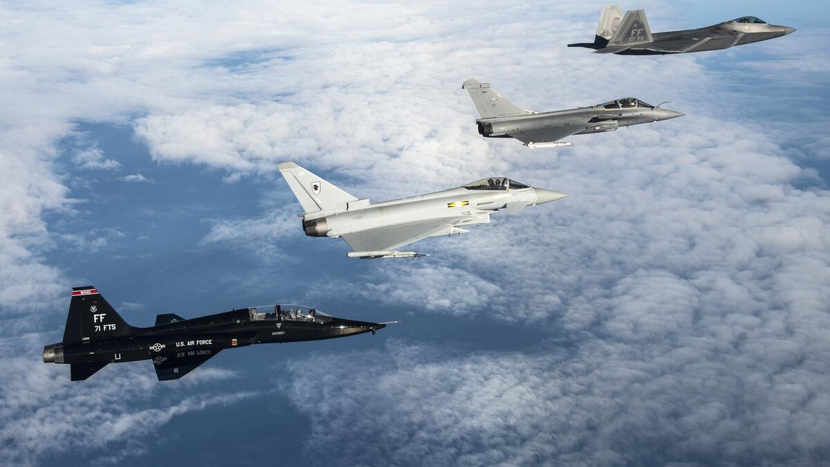 Air Force kicks off Atlantic Trident exercise with the F-35 and British ...