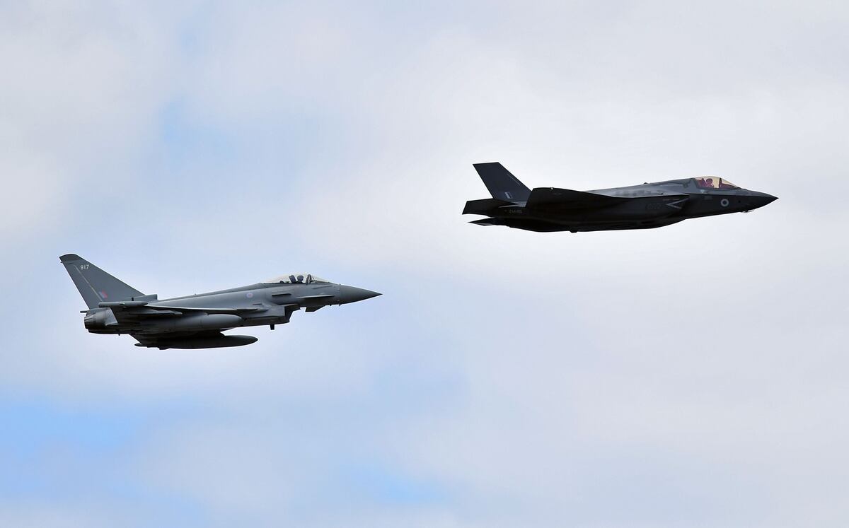F-35, Eurofighter Typhoon are ‘the two options’ to replace Spain’s ...