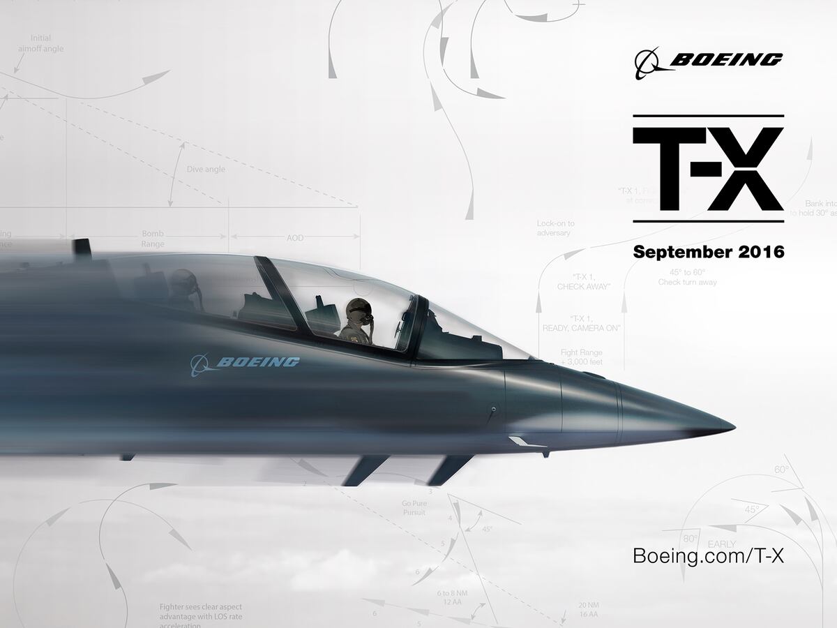 New Images Offer Sneak Peek of Boeing, Northrop T-X Designs