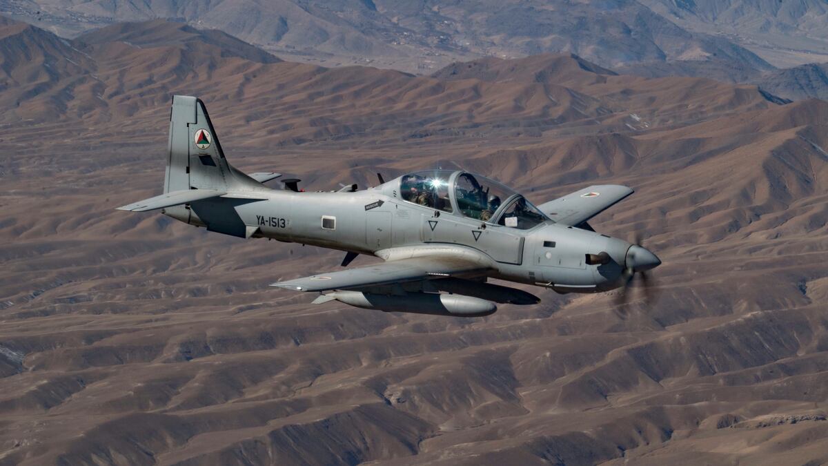Moody AFB winds down Afghan A-29 pilot training
