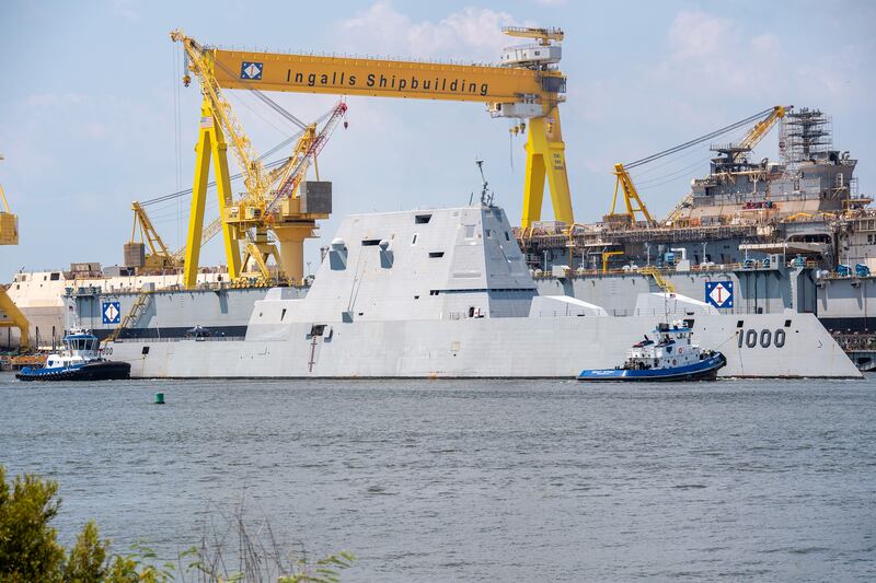 Stealth destroyer to be home for 1st hypersonic weapon on a US warship