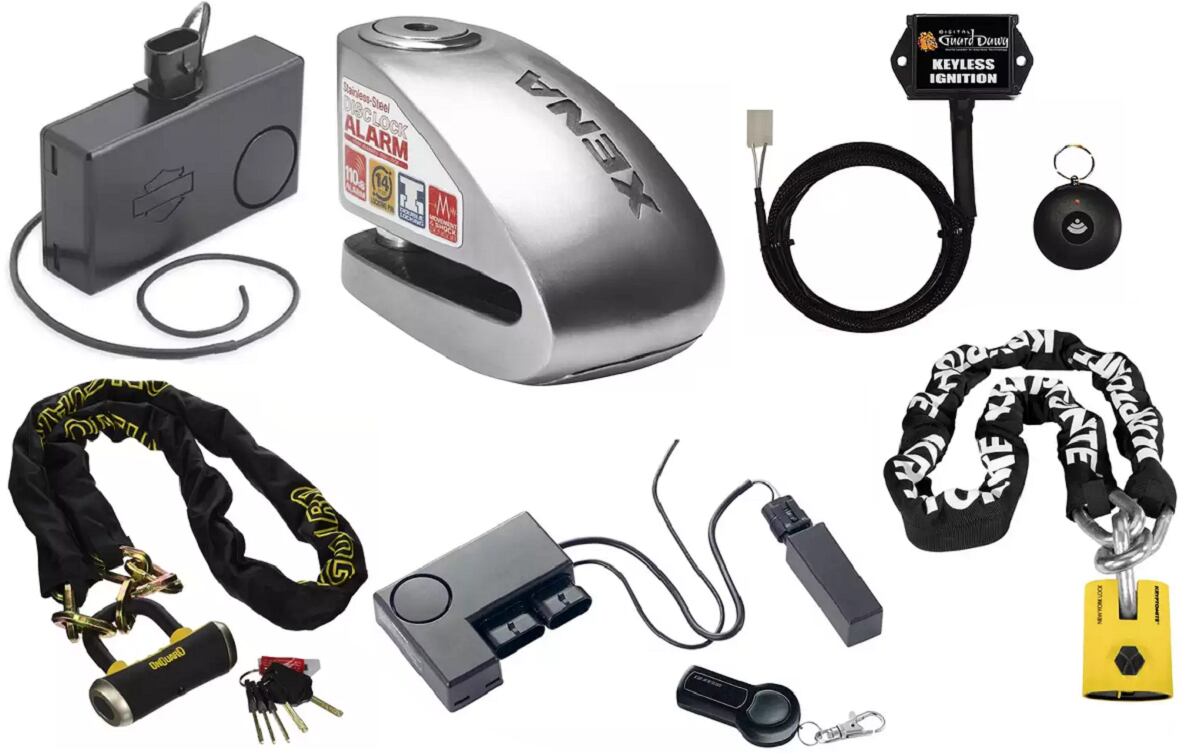 Sound the alarm: 6 security systems for your motorcycle