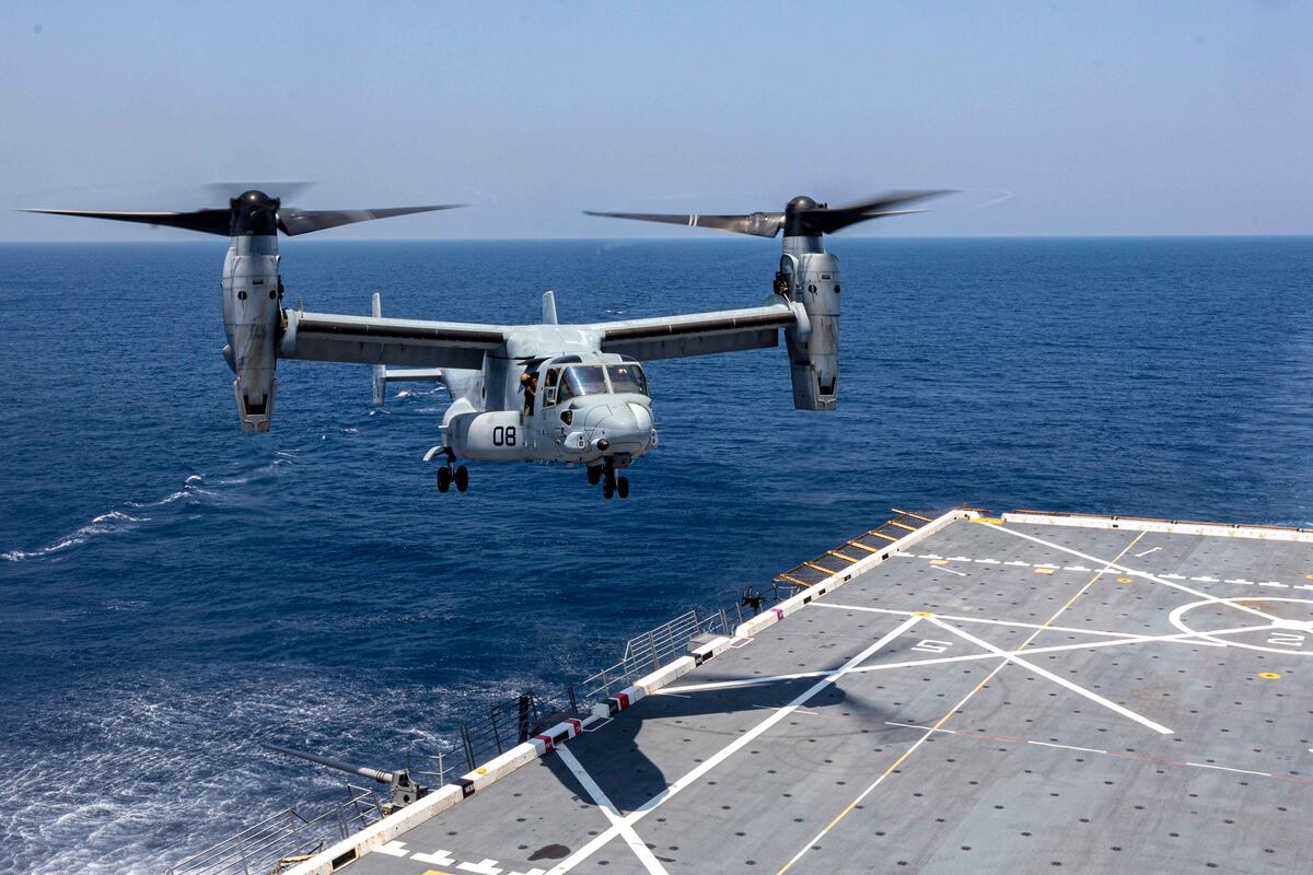 V-22 Osprey could see second life, with new drive system, wings in 2050s