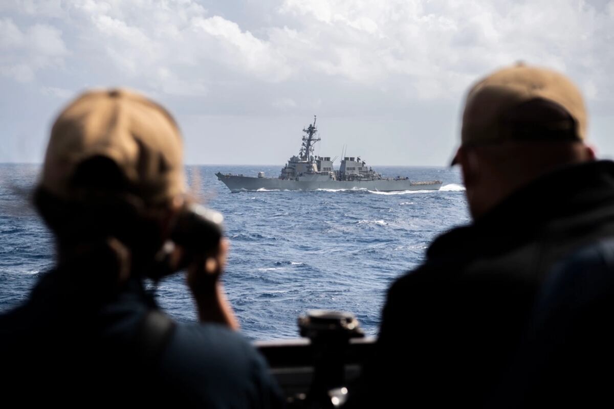 How one Navy warship is taking ‘busting rust’ to a whole new level