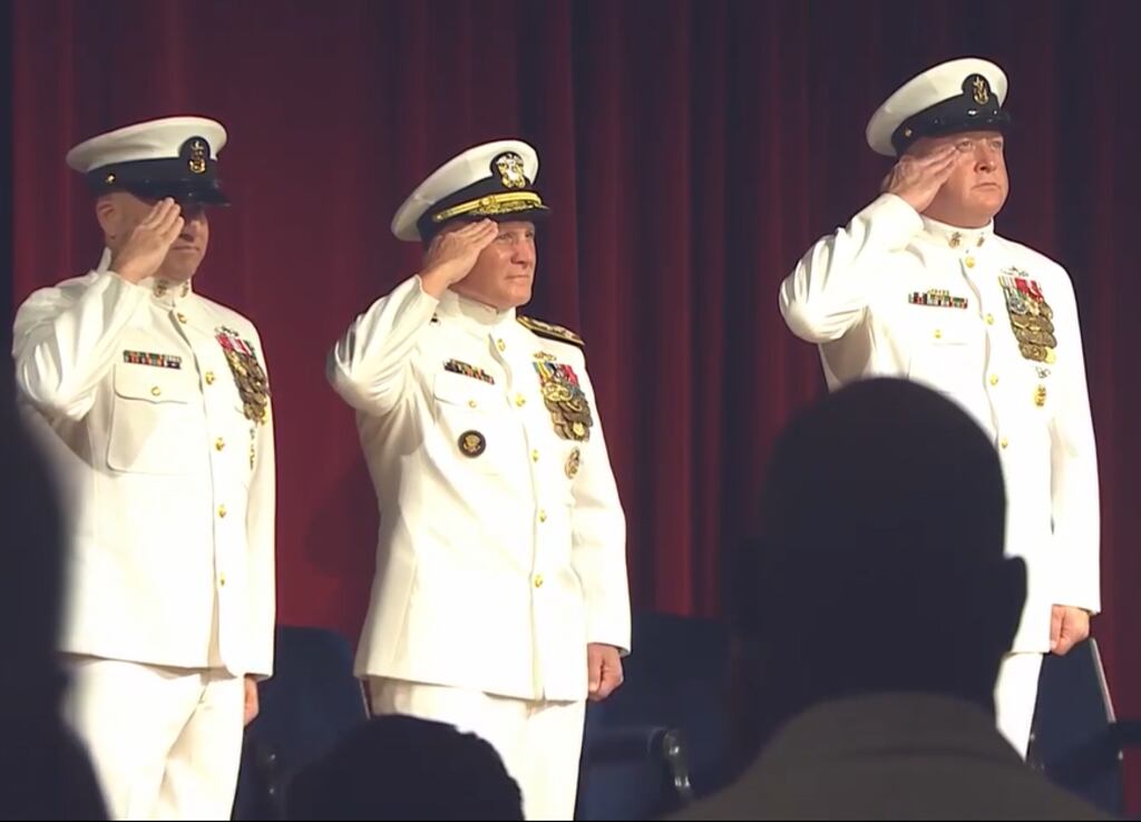 Navy’s top enlisted sailor retired honorably after misconduct probe