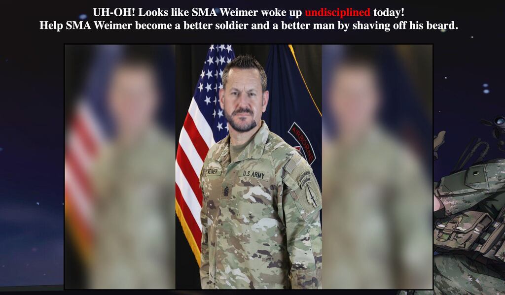 Shaving the Sergeant Major of the Army? There’s an app for that.