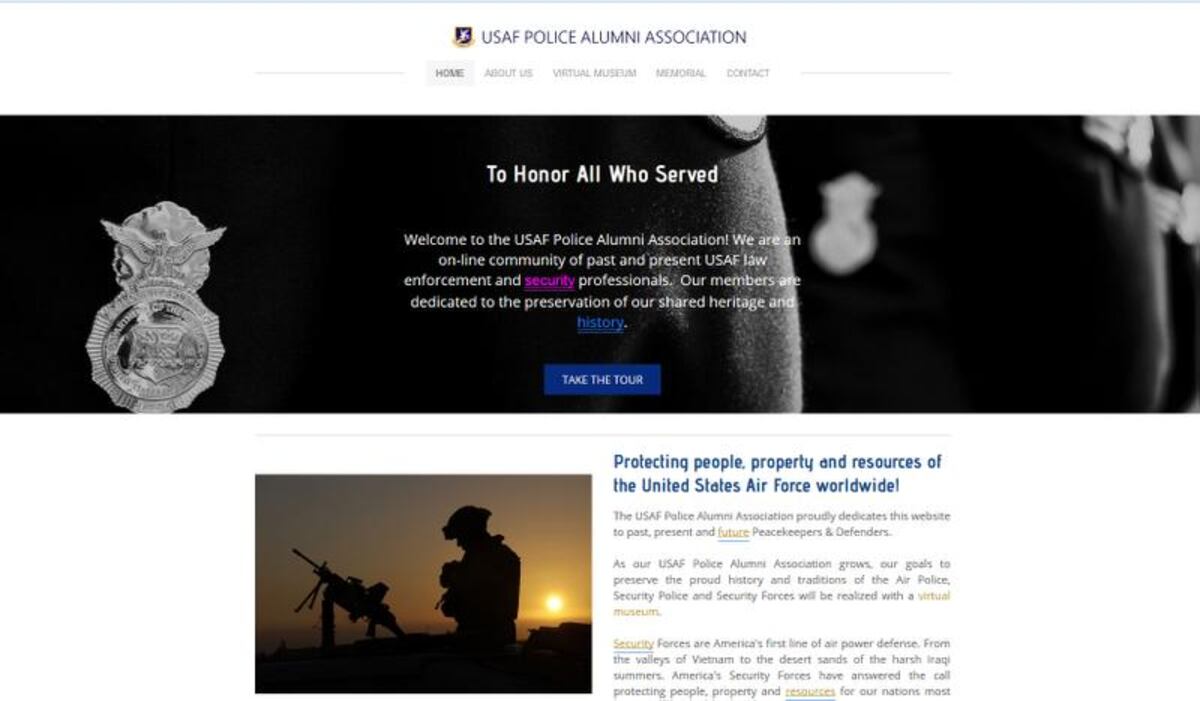 After Security Forces museum closing, Air Force police go online to ...