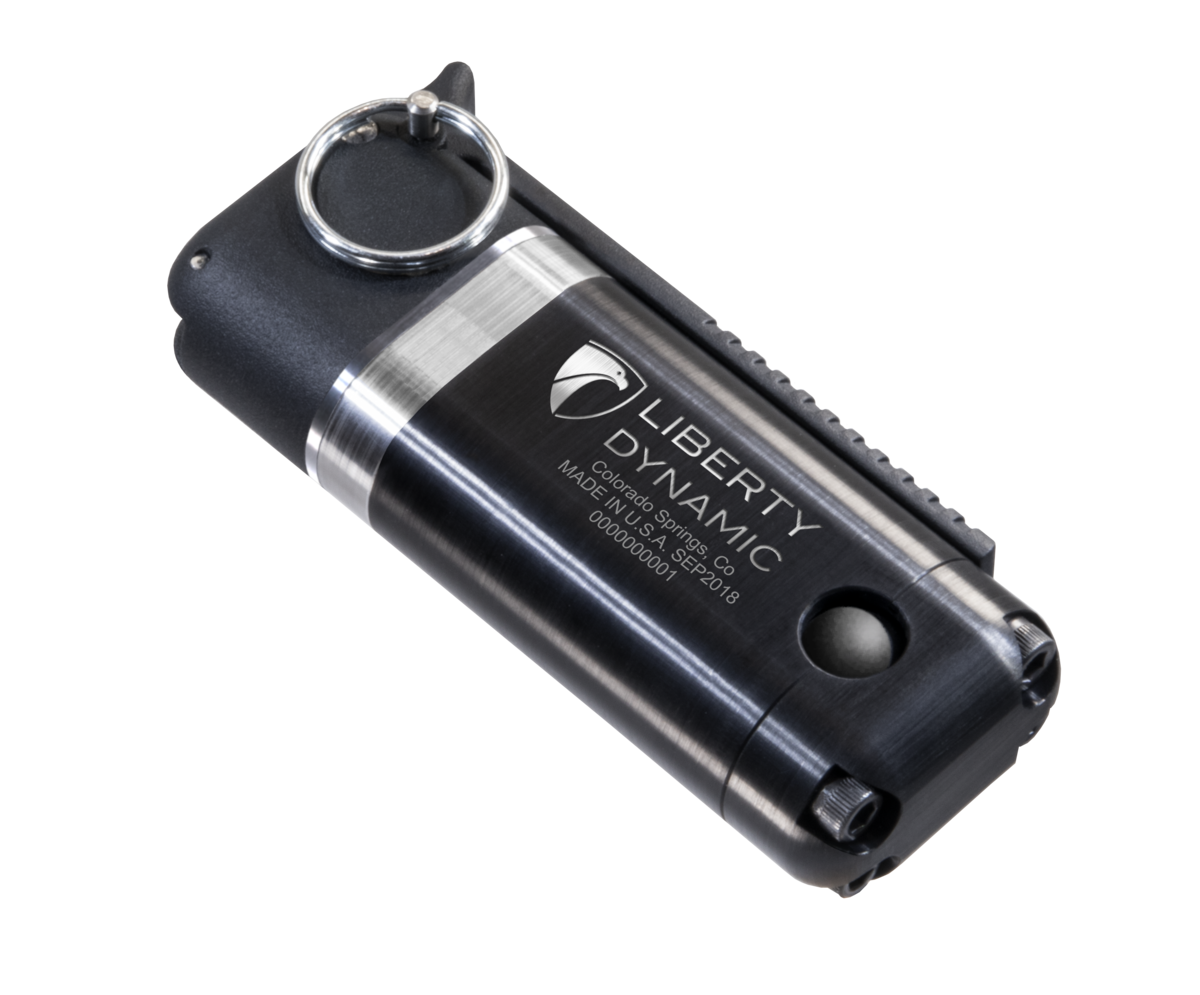 This flash bang grenade has safety, tactical and timing features not ...