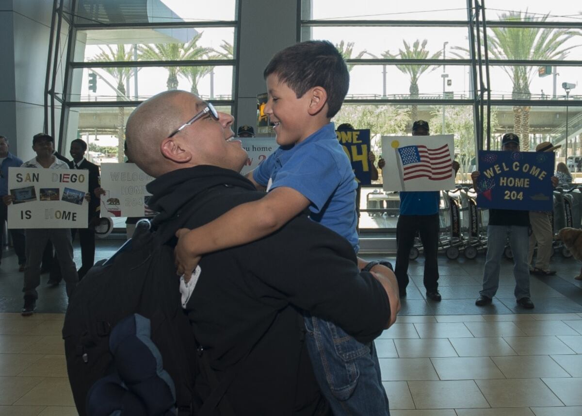 After a 9-month extended deployment to Singapore, LCS Crew 204 is back home