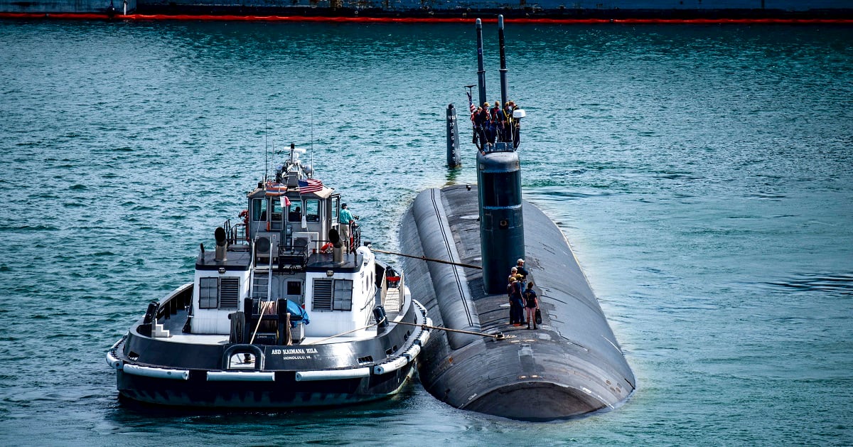 First Navy submarine uses Portsmouth’s improved dry dock