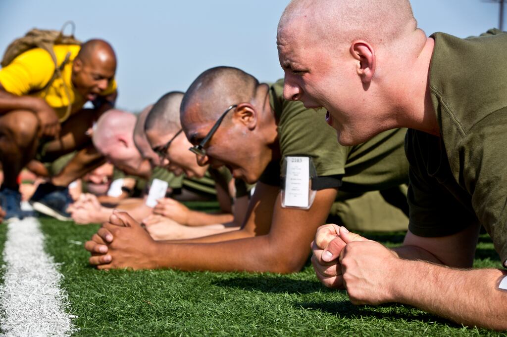 Marine Corps to require planks on physical fitness test