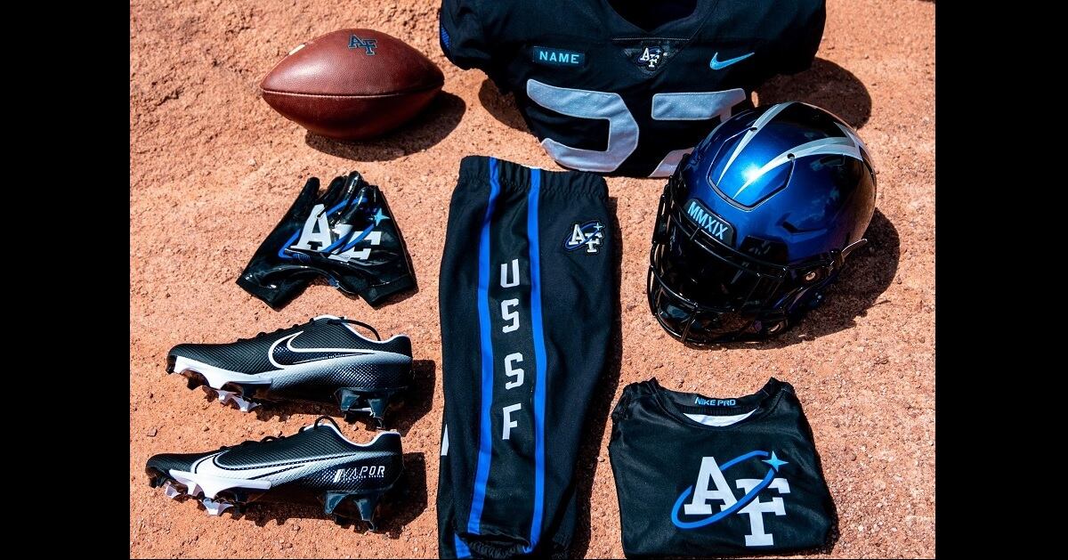 Air Force football to honor Space Force with new uniform design