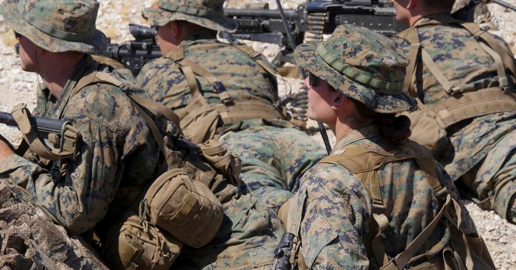 Marine expeditionary force gets female top enlisted leader for 1st time