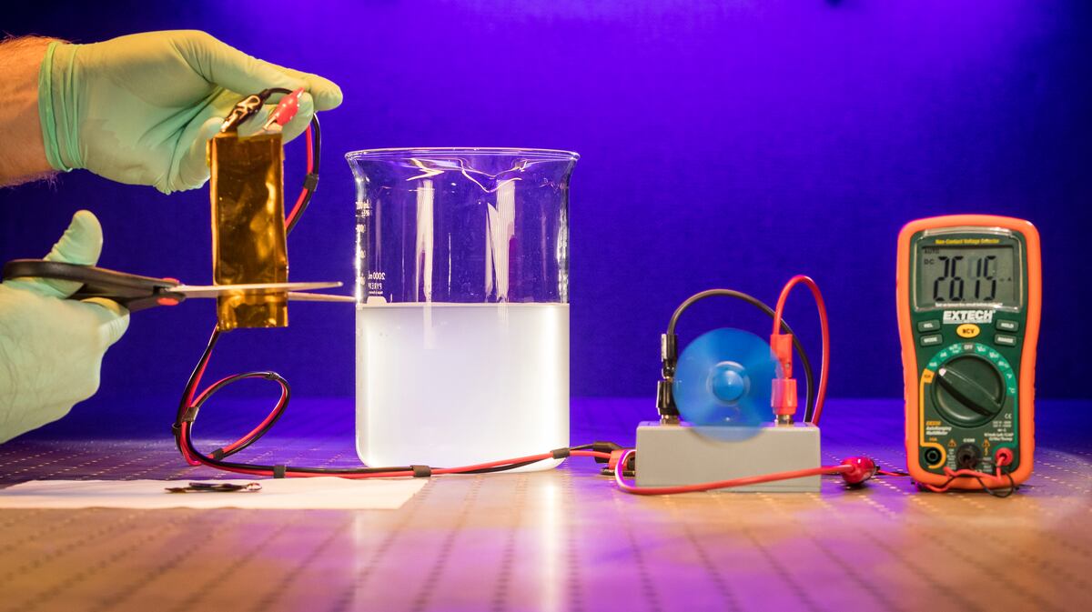 The Army battery you can cut in half and still use