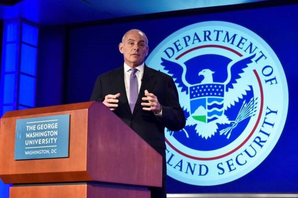 DHS Secretary Kelly: 'No more muskets ... federal cybersecurity needs ...