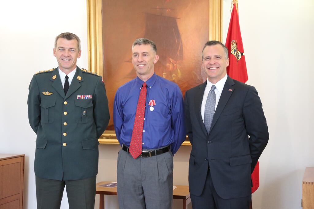 Denmark honors Army captain for helping foil bomb plot; Marines also ...