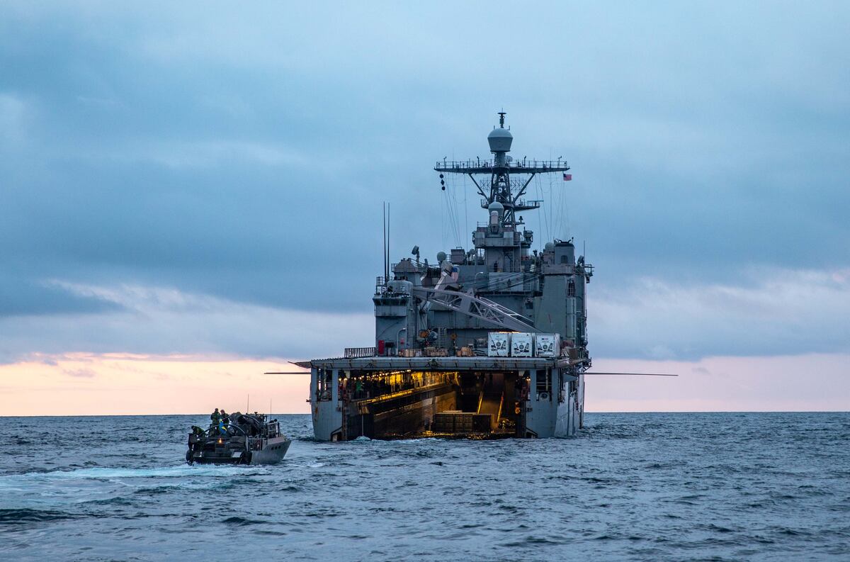 USS Gunston Hall is back home after a four-month deployment