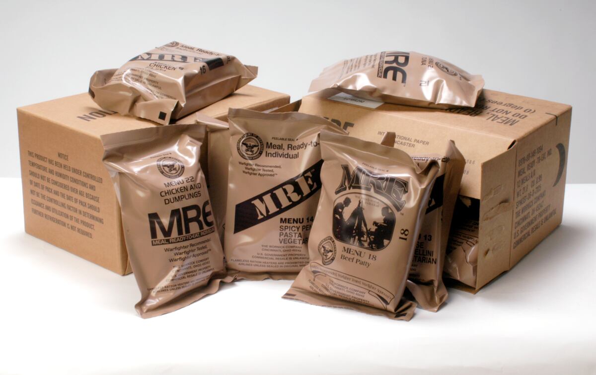 Burrito bowls, meat sticks and more are coming to your MREs in 2017