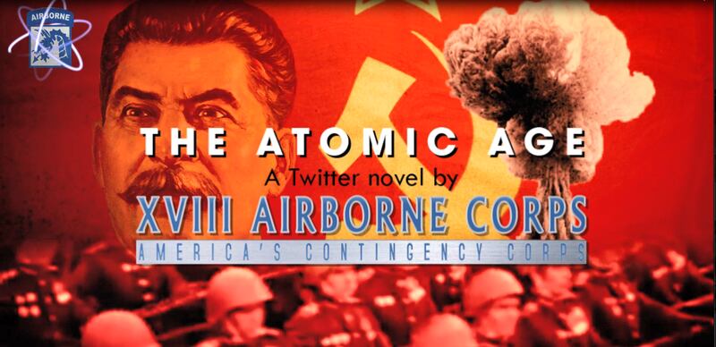 ‘Twitter novel’ to tell story of atomic Army