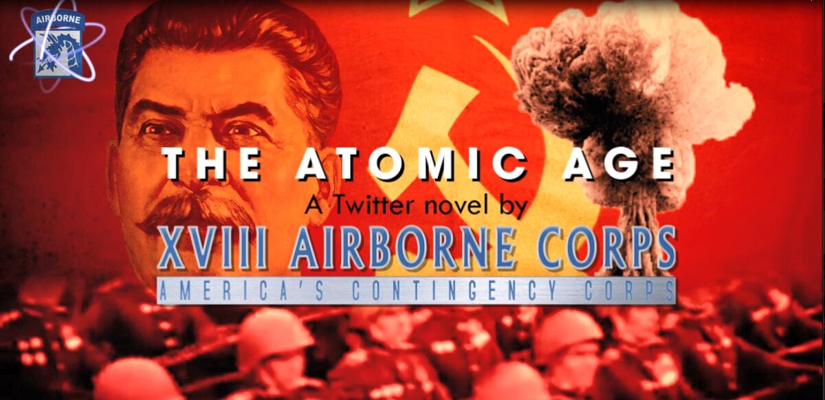 ‘Twitter novel’ to tell story of atomic Army