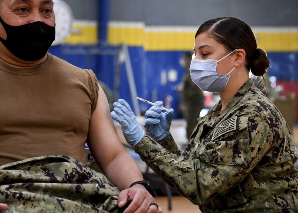 Military begins delivering COVID-19 vaccines in Texas, New York