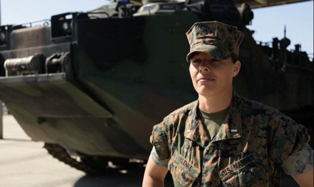 First female AAV officer says it is 'a privilege and an honor'