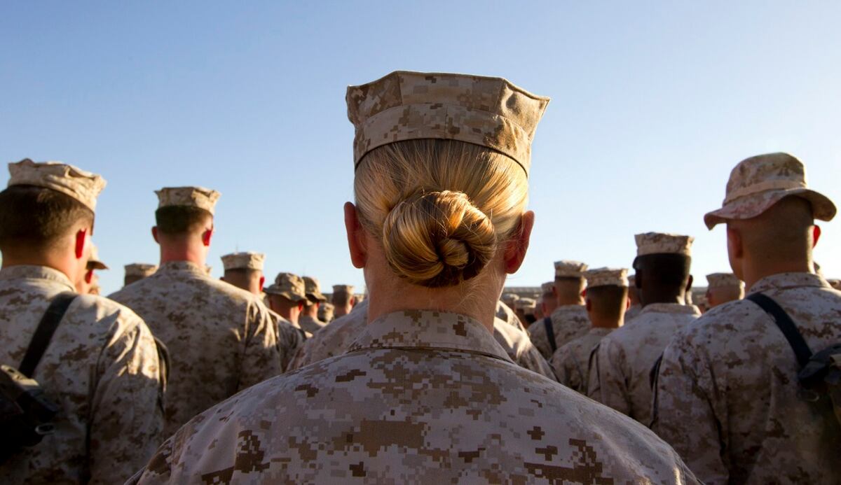 The very few, the proud: 100 years of women in the Marine Corps