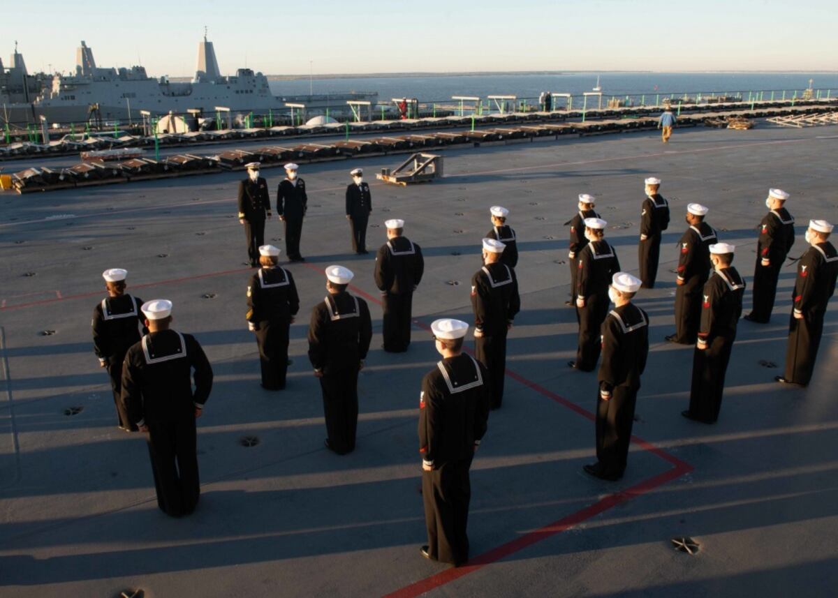 Big Navy plans to offer ‘early out’ options for certain enlisted sailors