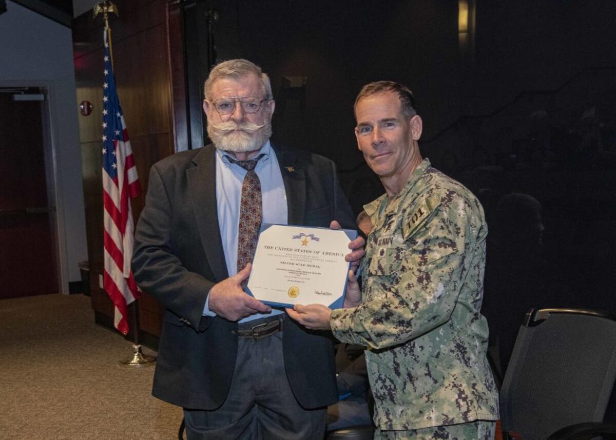 Navy awards Silver Star to Navy SEAL for heroism in Vietnam