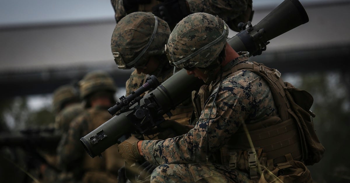 The days of worrying about rocket launcher backblast soon may be at an end