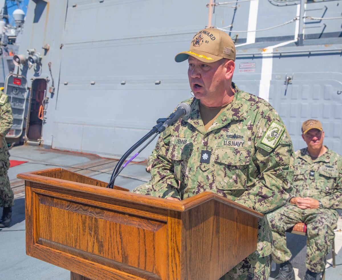 Fired CO of USS Howard got in hot water after ‘unprofessional’ remarks