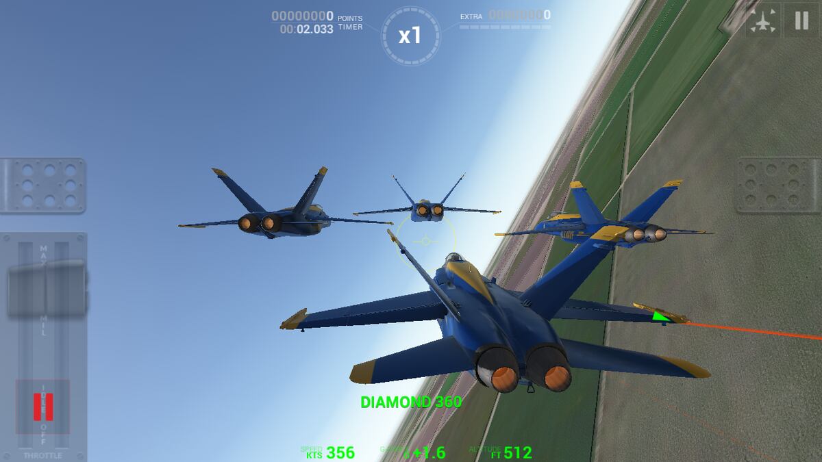 Fly like a Blue Angel with new flight simulator app for your phone