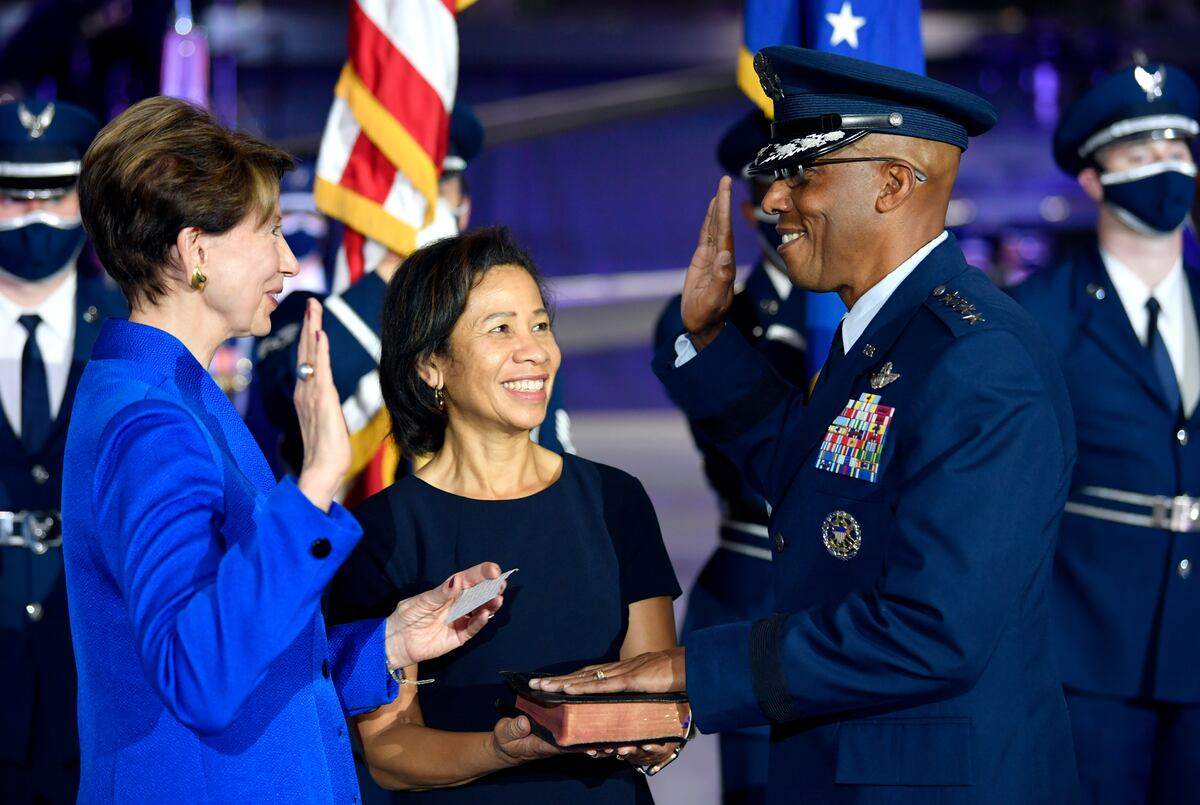 A new Air Force era begins as ‘CQ’ Brown, the nation’s first Black ...