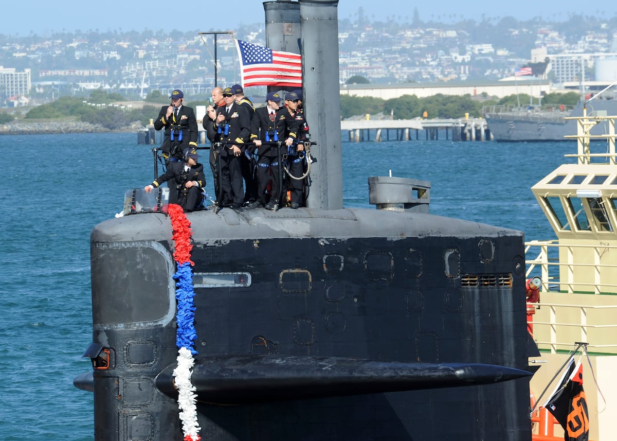 The Navy is retiring a submarine that miraculously survived a ...