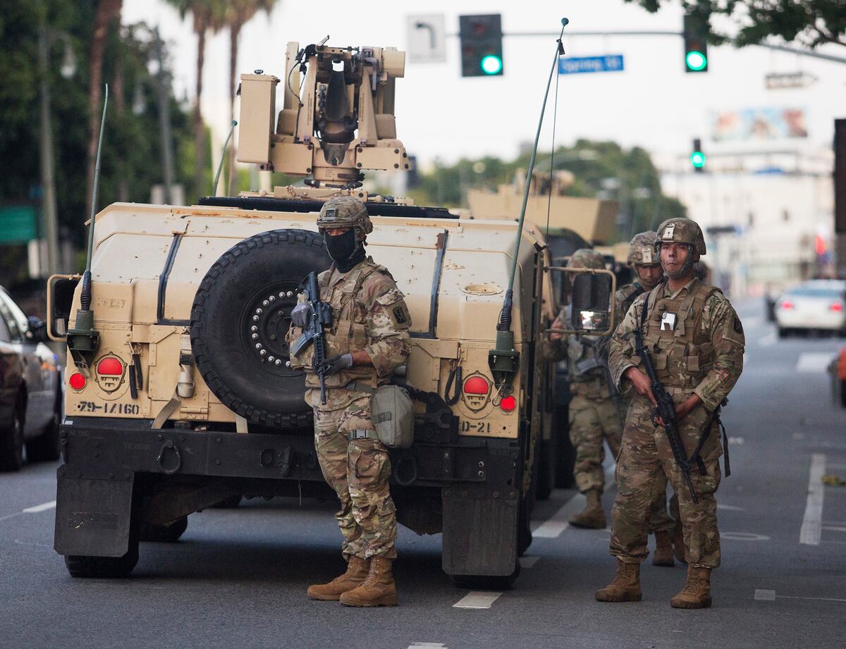 National Guard troops amid protests cost nearly $25M in California