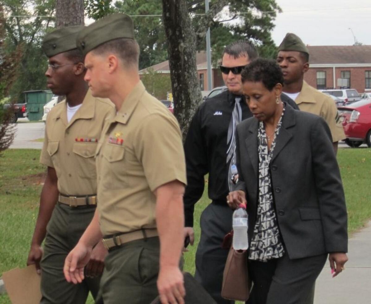 Marine sentenced to 2 years for shooting fellow gate guard