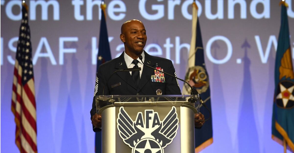 Chief Wright: Air Force needs ‘hybrid airmen’ to prepare for possibly ...