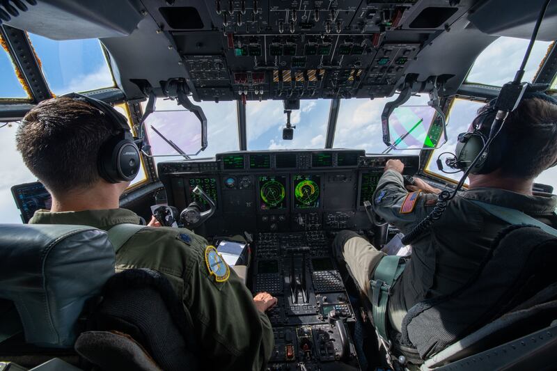 Eyeing the storm: Air Force’s ‘Hurricane Hunters’ are busier than ever