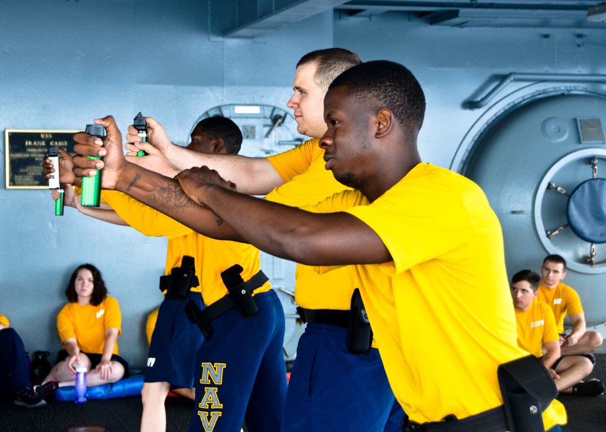 Navy officials aim to boost weapons training for sentries