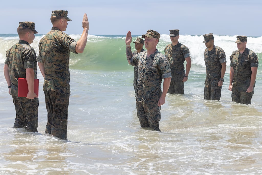 Recruit to gunny: 1st Marine graduates from talent acquisition program