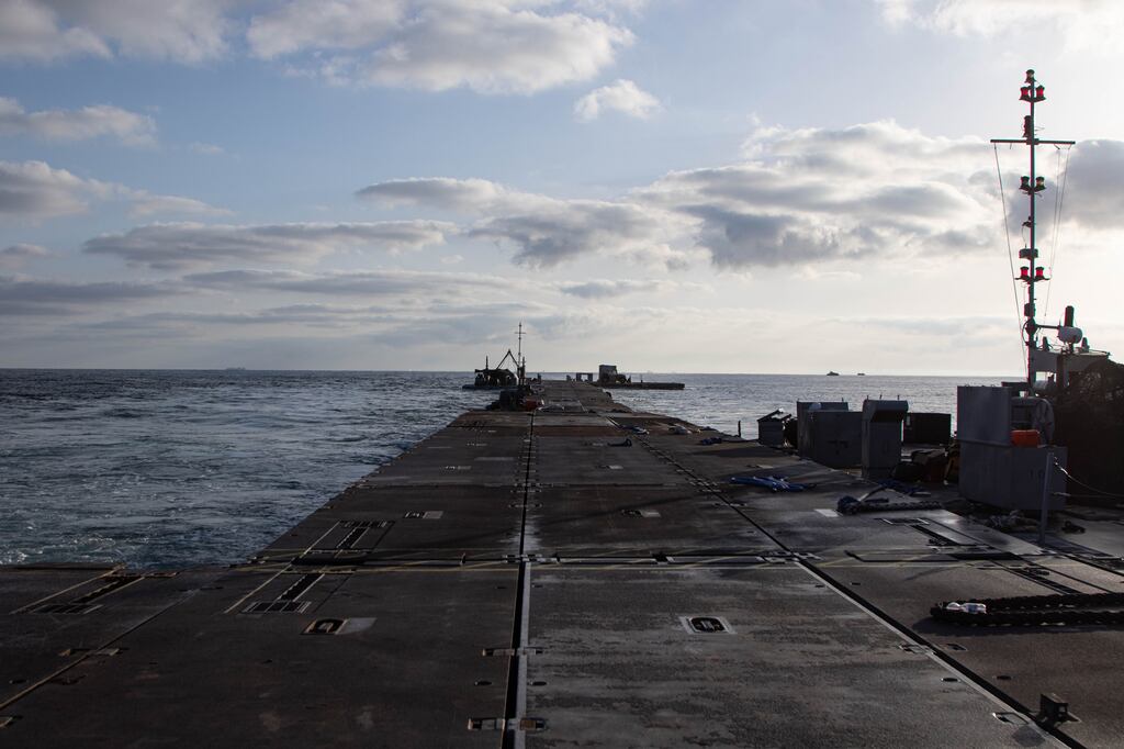 Pentagon watchdog to review JLOTS system used for Gaza aid pier