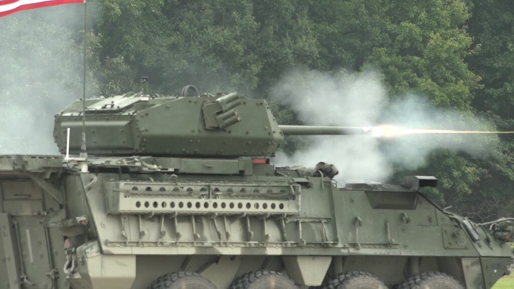 Army to outfit Double V-Hull Strykers with 30mm firepower