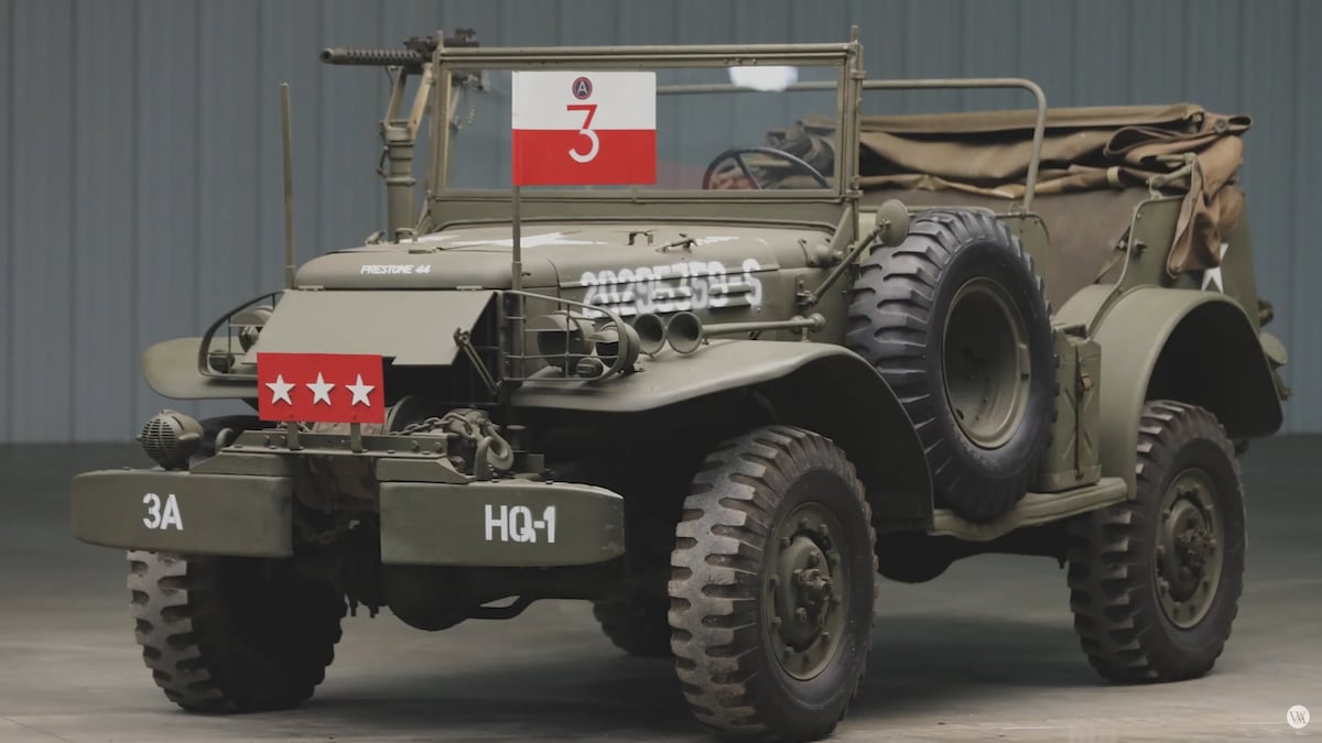 WWII Command Car up for auction — previous owner: Gen. Patton