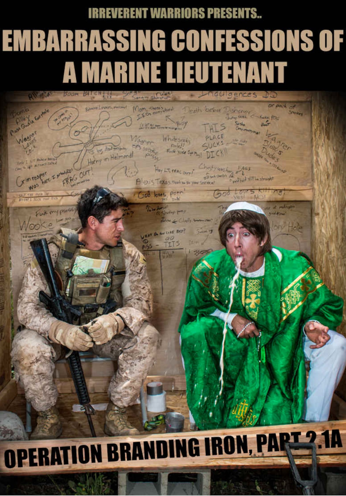 Marine officer's new book tackles tough issues through satire