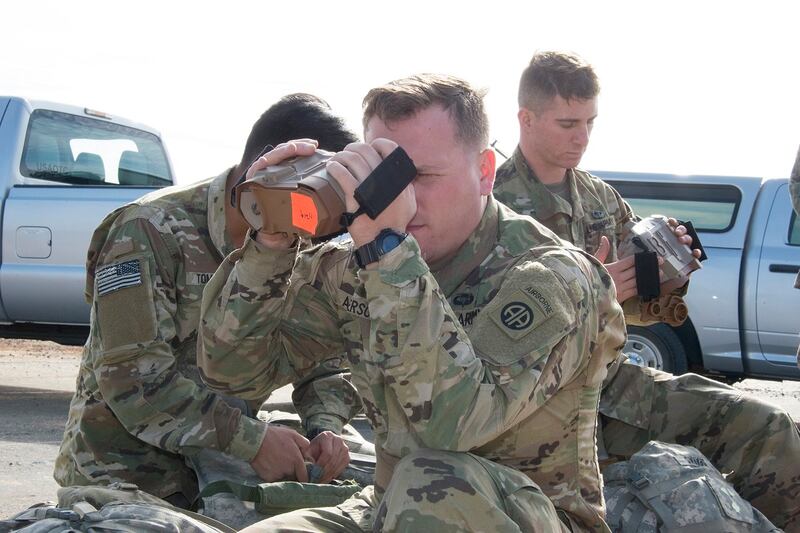 Army paratroopers complete testing on smaller, lighter laser for mortar ...