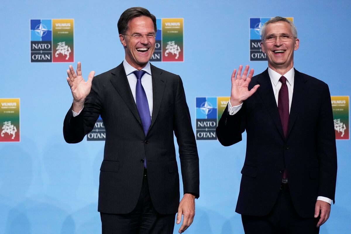 NATO appoints outgoing Dutch PM Mark Rutte as its next secretary