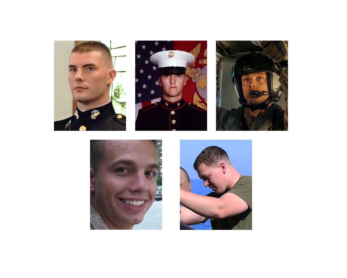 12 missing Marines identified after helicopters crash in Hawaii