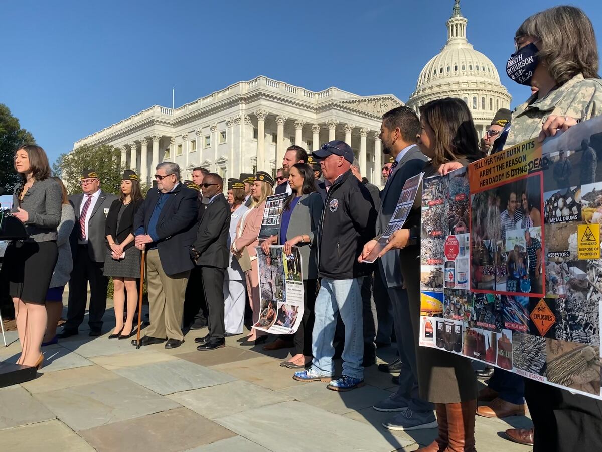 Plan to give new benefits to burn pits victims passes House, faces ...